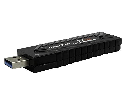 VisionTek XT 1TB USB 3.0 Pocket SSD with up to 451MB/s Read & 445 MB/s Write Speeds,Bootable Drive, TLC NAND, SMI Controller, Compatible with PS3/PS4 & Xbox One S/X, (901241)