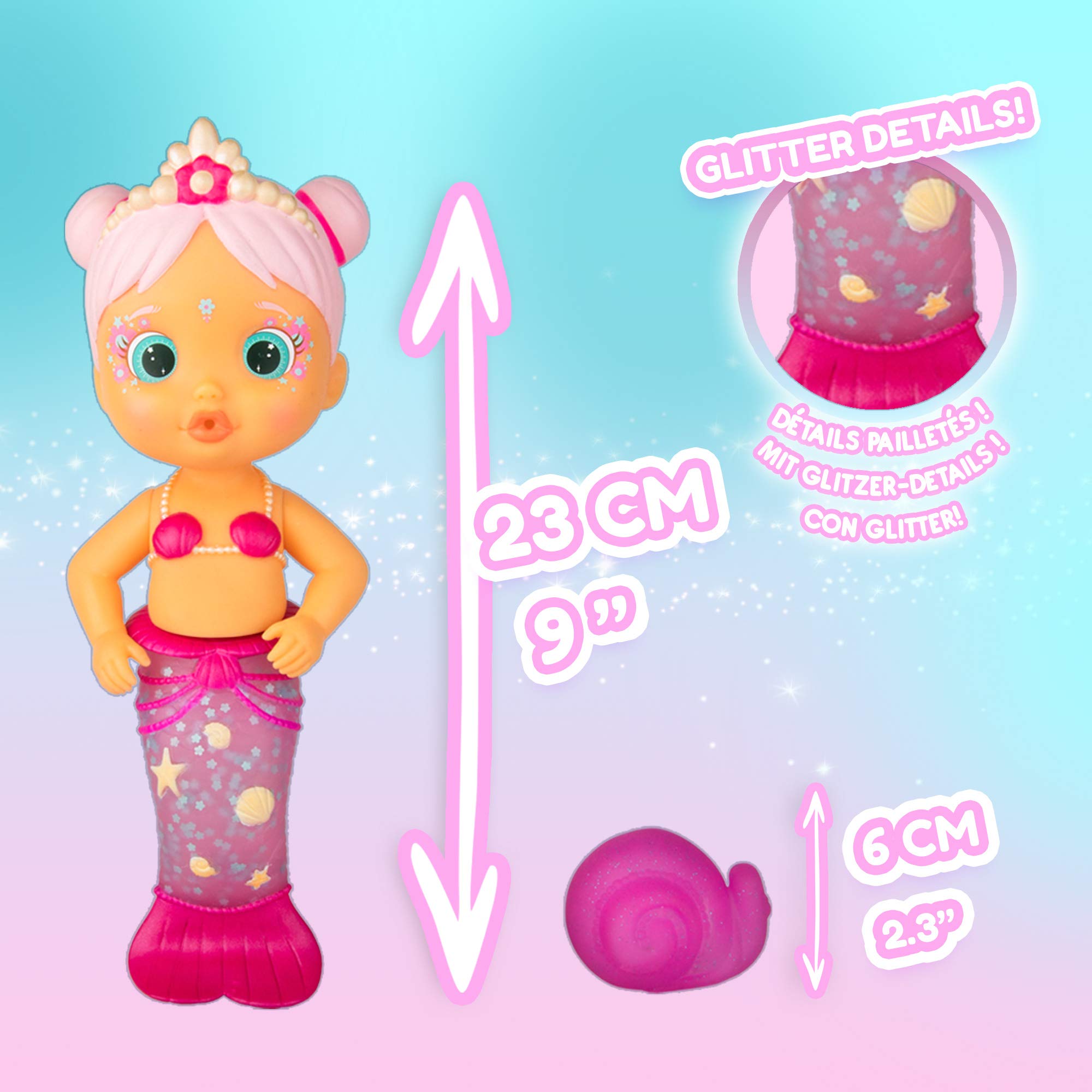 Bloopies Mermaids Sweety - Bath Toy, Multi