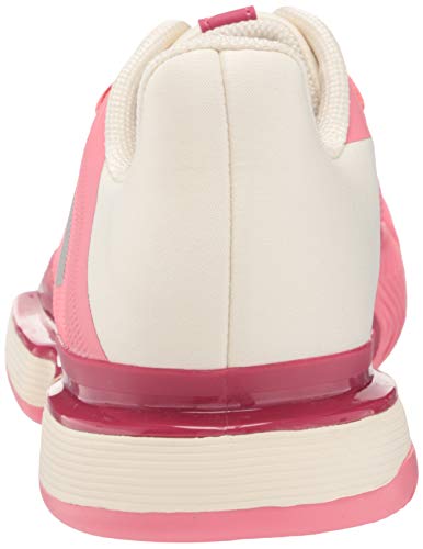 adidas Women's Solematch Bounce Hazy Rose/Silver Metallic/Acid Orange 9.5