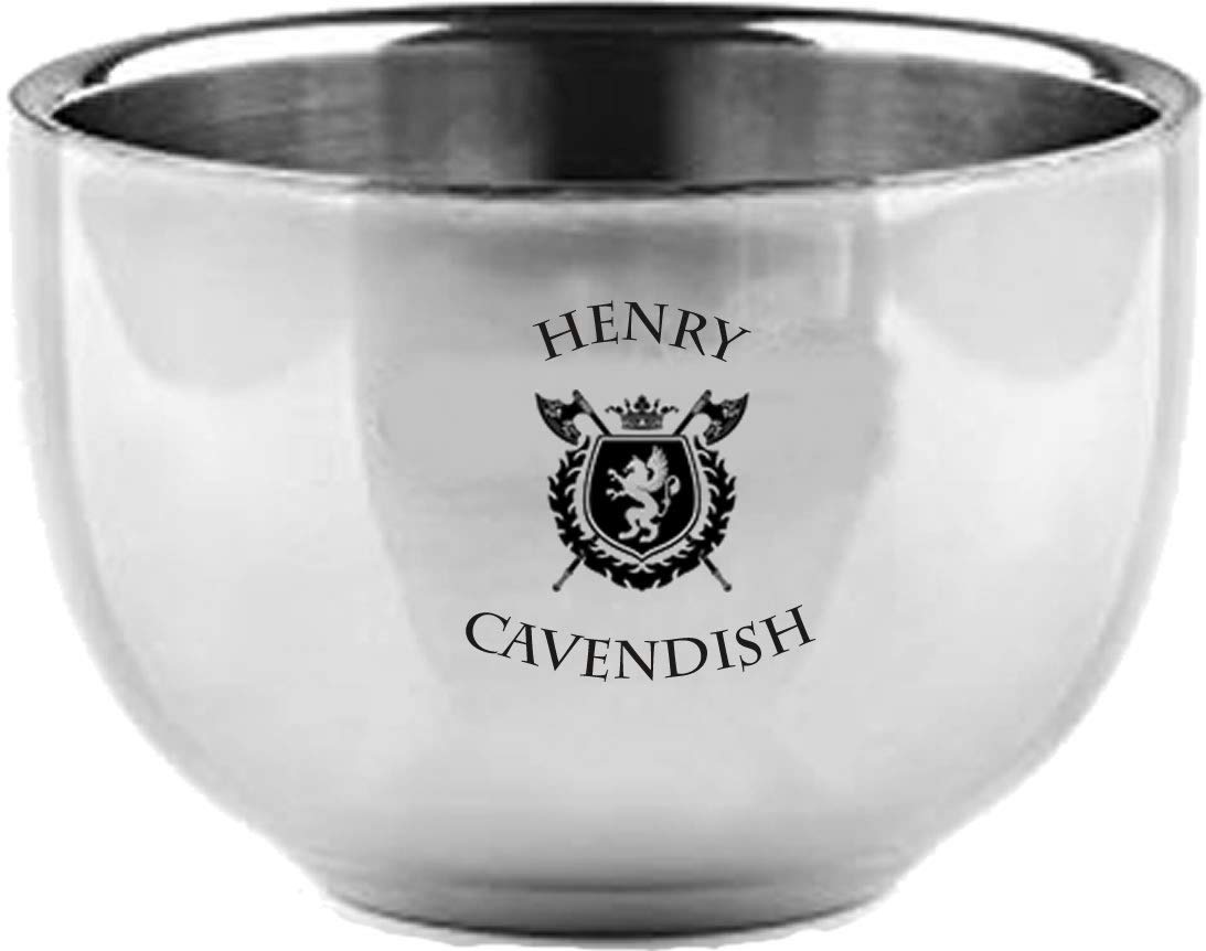 Henry Cavendish® Stainless Steel Shaving Soap Bowl. Enhance Your Shave with the Best Mug and buy yourself a Good Shaving Brush.