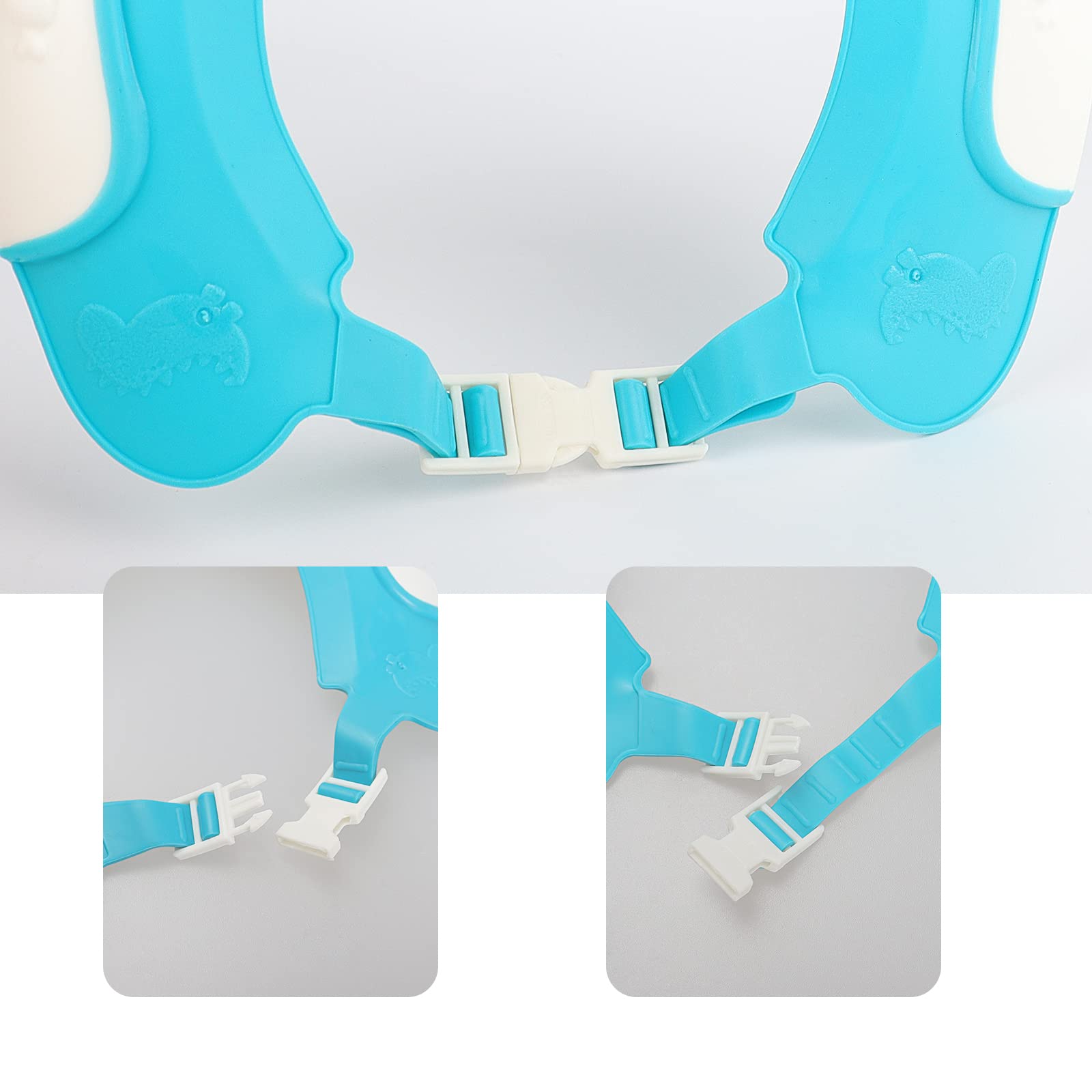 Baby Shower Cap Kids Hair Washing Shield Elastic Baby Shower Shampoo Cap Toddler Bath Visor