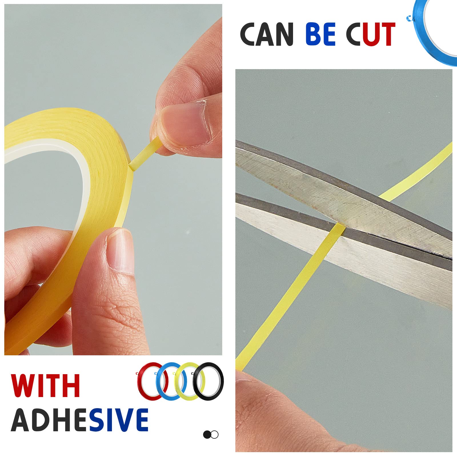 5 Rolls Violin Fingering Tape for Fretboard Note Positions 216 ft Positions Practising Guide for Cellos Colorful Orchestral Instruments Fingering Tape