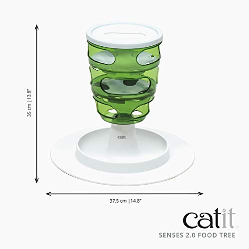 Catit Senses 2.0 Food Tree – Interactive Cat Toy