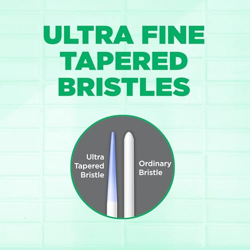 GUM Technique Deep Clean Toothbrush - Compact Soft - Soft Toothbrushes for Adults with Sensitive Gums - Extra Fine Bristles, 2ct (6pk)