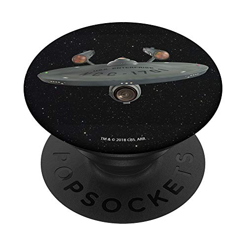 Star Trek U.S.S. Enterprise In Space Portrait PopSockets PopGrip: Swappable Grip for Phones & Tablets