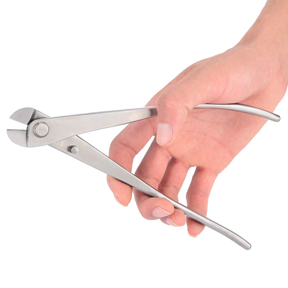 8inch Concave Cutter Bonsai Tool, Round Branch Cutter, 210mm Stainless Steel Bonsai Cutterround Edge Garden Pruning Shears Branches Cutter Scissors Beginner Bonsai Tools