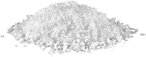 Stearic Acid - Triple Pressed - Vegetable Based - White Flakes - 1 lb. net wt - Safety Sealed HDPE Container with resealable Child Resistant Cap
