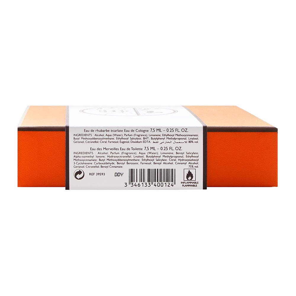HERMES Deluxe Miniature Fragrance Set (8621261), 0.25 Ounce (Pack of 4)