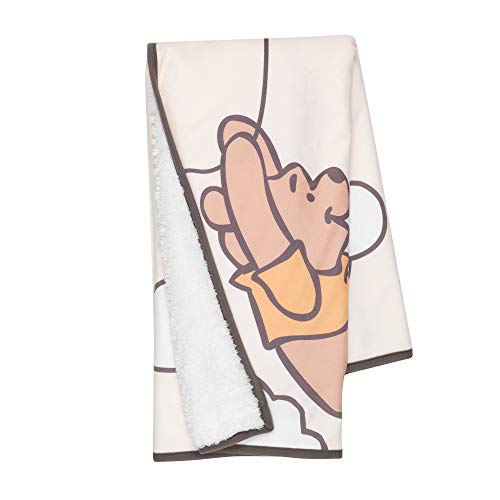 Lambs & Ivy Disney Baby Winnie The Pooh Picture Perfect Sherpa Baby Blanket