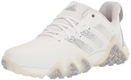 adidas Men's CODECHAOS 22 Golf Shoe, FTWR White/Silver Met./Grey Two, 10.5