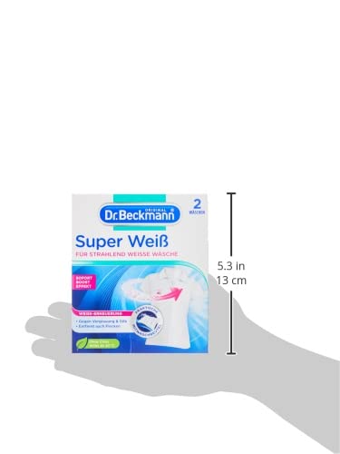 Dr. Beckmann Super Weiß + Fleckentferner 2 x 40 g