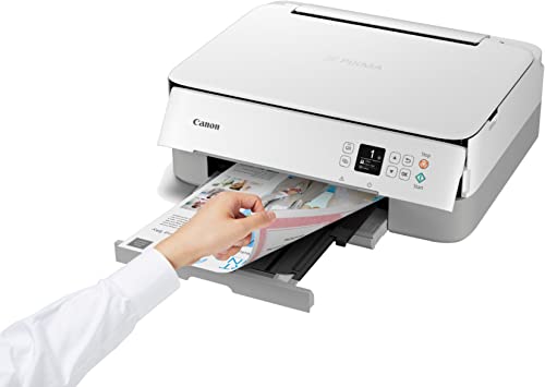 Canon Wireless Pixma Inkjet All in One Printer with Scanner - High Resolution Fast Speed Printing Compact Size Up to 4800x1200 DPI Color Resolution, Bonus Set of NeeGo Ink and 6 Ft Printer Cable