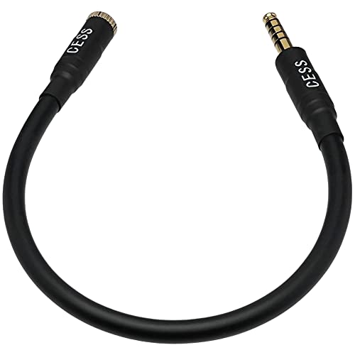 CESS-230 Male 4.4mm Balanced to Female 2.5mm Balanced Headphone Earphone Dongle Adapter Cable