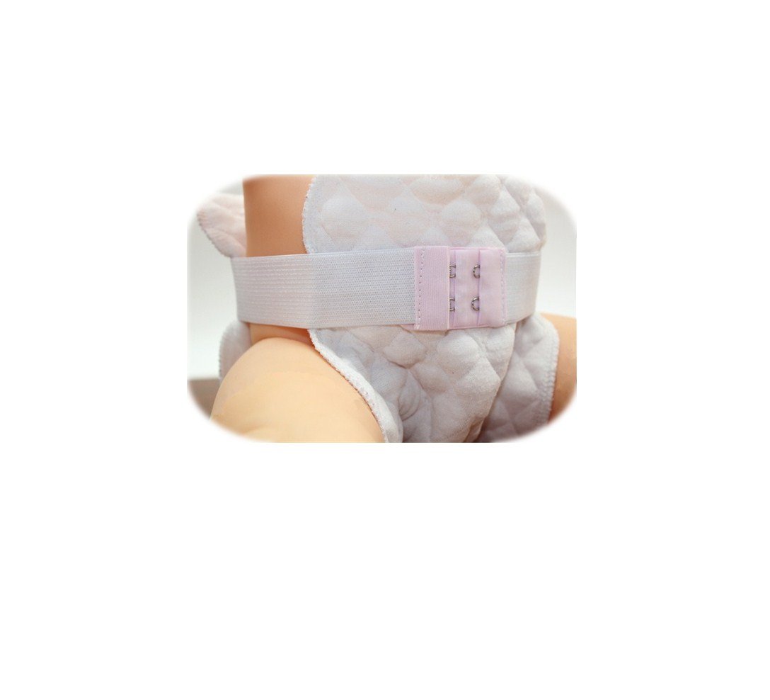 HiCat 6 Pack Baby Cloth Diaper Fasteners - Adjustable and Elastic Diaper Fastened Belt with Buckles - Replaces Diaper Pins (YPB-6 Pack)