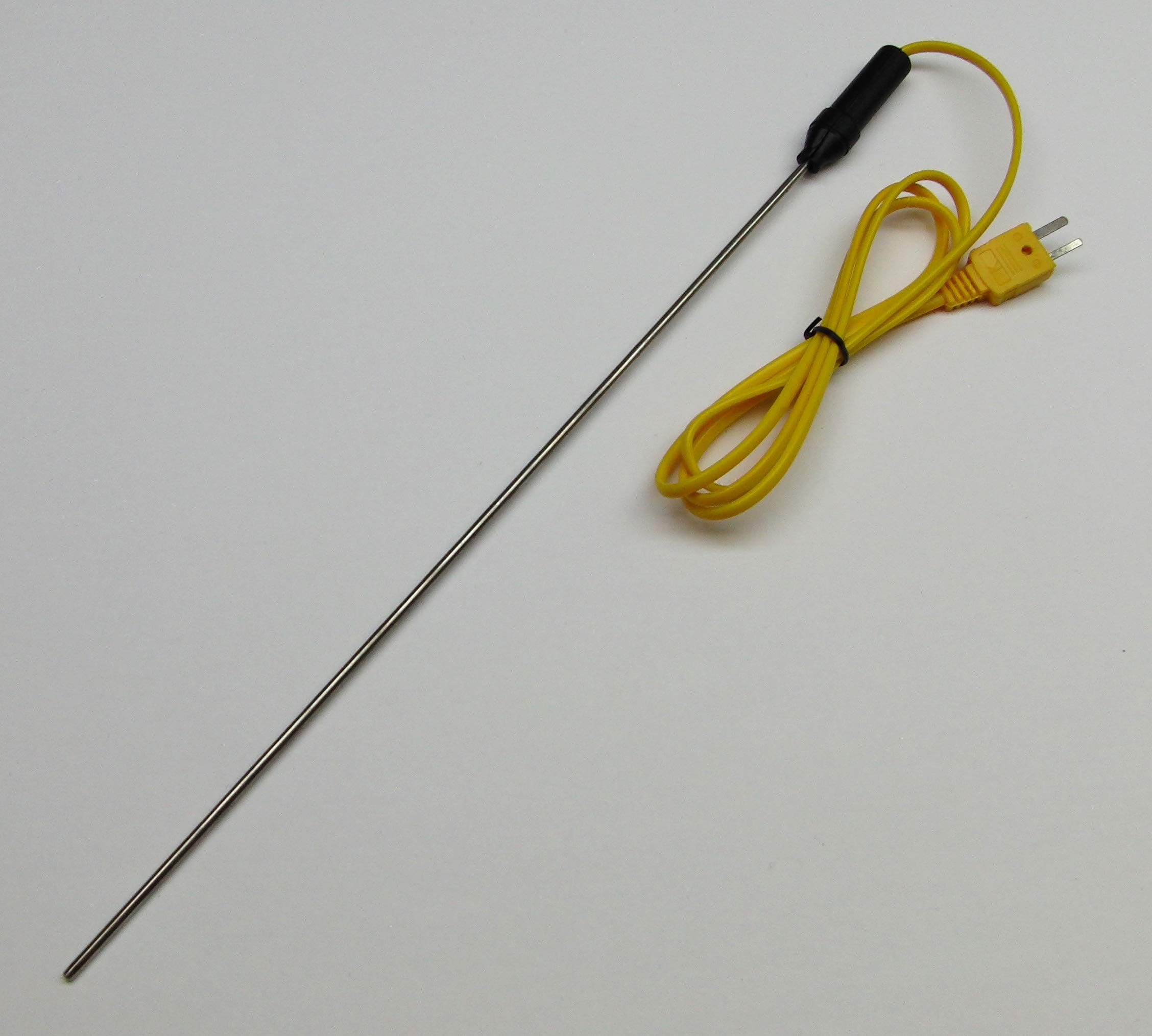 6" and 12" inch Stainless Steel K-Type Thermocouple Insertion Probe (12 inch)