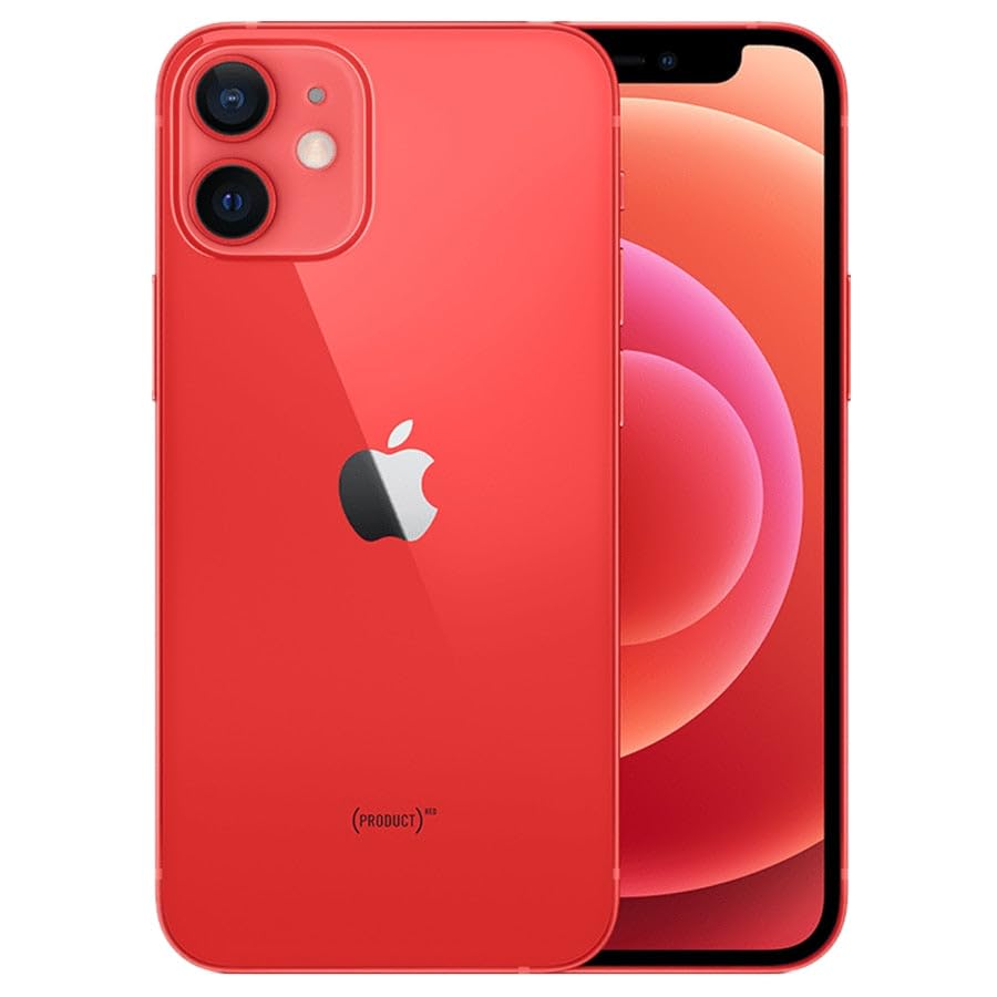 Apple iPhone 12 Mini Unlocked 5G Smartphone A14 Bionic Chip 5.4" 64GB/128GB ROM Face ID 12MP Dual Camera Used Mobile Phone Single Phone/White / 128G|4GB