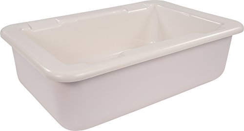 Carlisle FoodService Products CM104902 Coldmaster 6" Deep Insulated Food Pan with Organizer, Full-Size, White