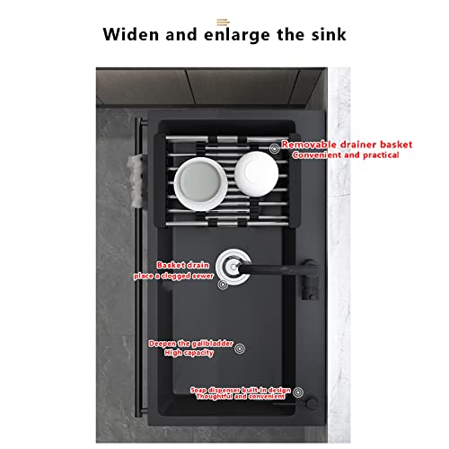 Commercial Kitchen Sink,Commercial Kitchen Prep Utility Sink, Stainless Steel Utility Sink,Stainless Steel Prep & Utility Sink for Restaurant, Kitchen, Outdoor 90*45*86cm/35.4*17.7*33.9in