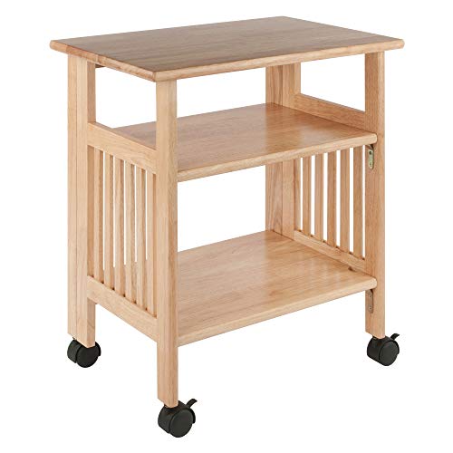 Winsome Wood Mission Shelving, Natural & Wood Mission Home Office, Natural