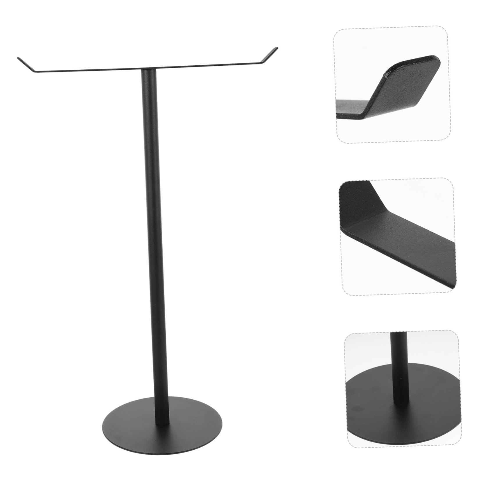 Anneome ,t- Towel Rack for Kitchen Towel Holder for Kitchen Washcloths Towels Bathroom Shelf Organizer Towel Storage Holder Towel Bar Bath Towel Rack Iron Black