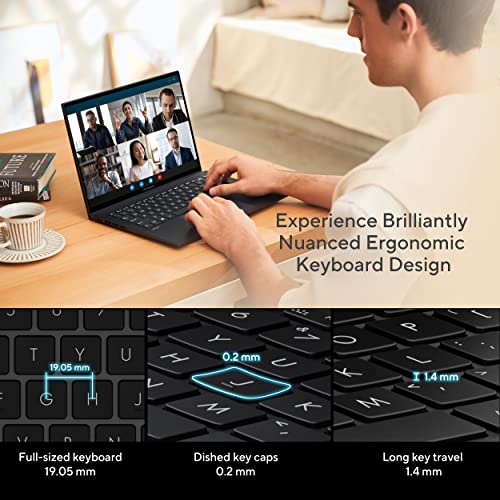 ASUS Zenbook 14 Laptop, 14β WQXGA Display, Intel Core i7-1360P CPU, Intel Iris Xe Graphics, 16GB RAM, 1TB PCIe SSD, Windows 11 Home, Ponder Blue, UX3402VA-DS74