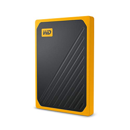 WD 2TB My Passport Go SSD Amber Portable External Storage, USB 3.0 - WDBMCG0020BYT-WESN