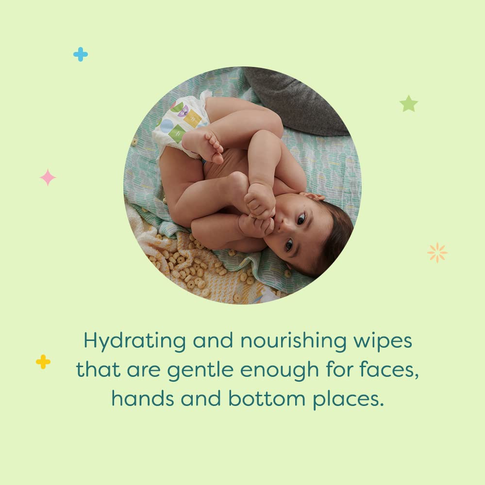 Babyganics Baby Wipes, Unscented, 100 ct, 3 Pack, Packaging May Vary