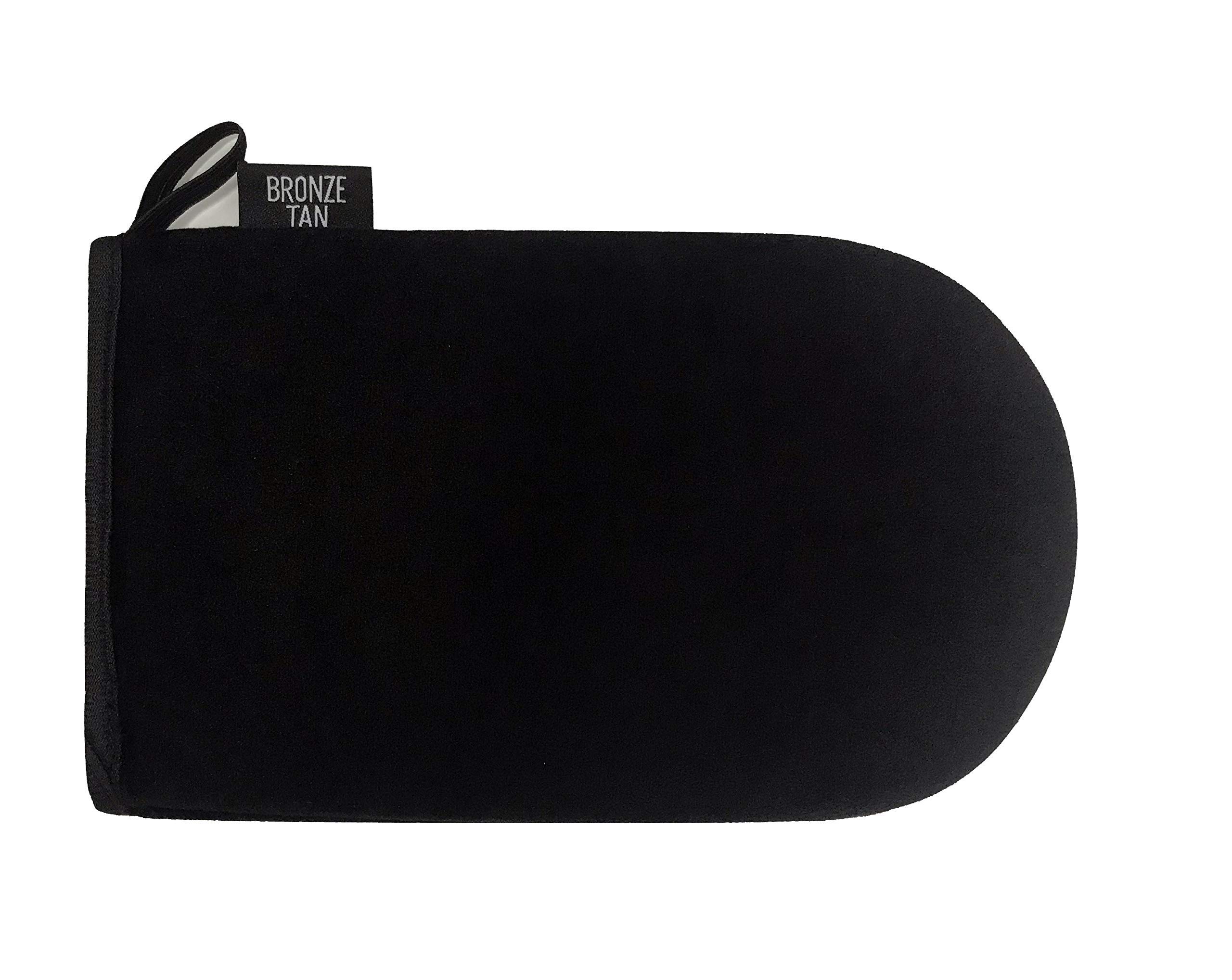 Bronze Tan Self Tanning Mitt for Self Tan - Self Tanner Mitt for Application of Bronze Tan Self Tanner - Black Tanning Mitts Self Tanner are Machine Washable And Reusable Sunless Tanning Mit