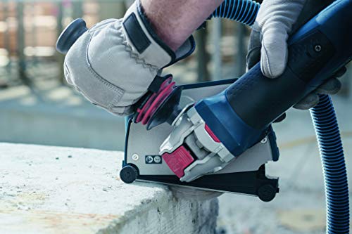 Bosch GWX13-50VSP 5 In. X-LOCK Variable-Speed Angle Grinder with Paddle Switch with TCWX27S500 5 In. x .045 In. X-LOCK Arbor Type 27A (ISO 42) 60 Grit Fast Metal/Stainless Cutting Abrasive Wheel