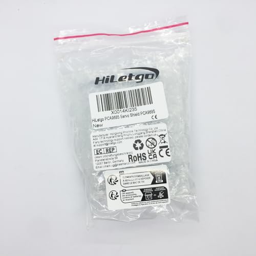 HiLetgo PCA9685 Servo Shield PCA9685 16 Channel 12-bit PWM Servo Driver Shield I2C Interface for Arduino