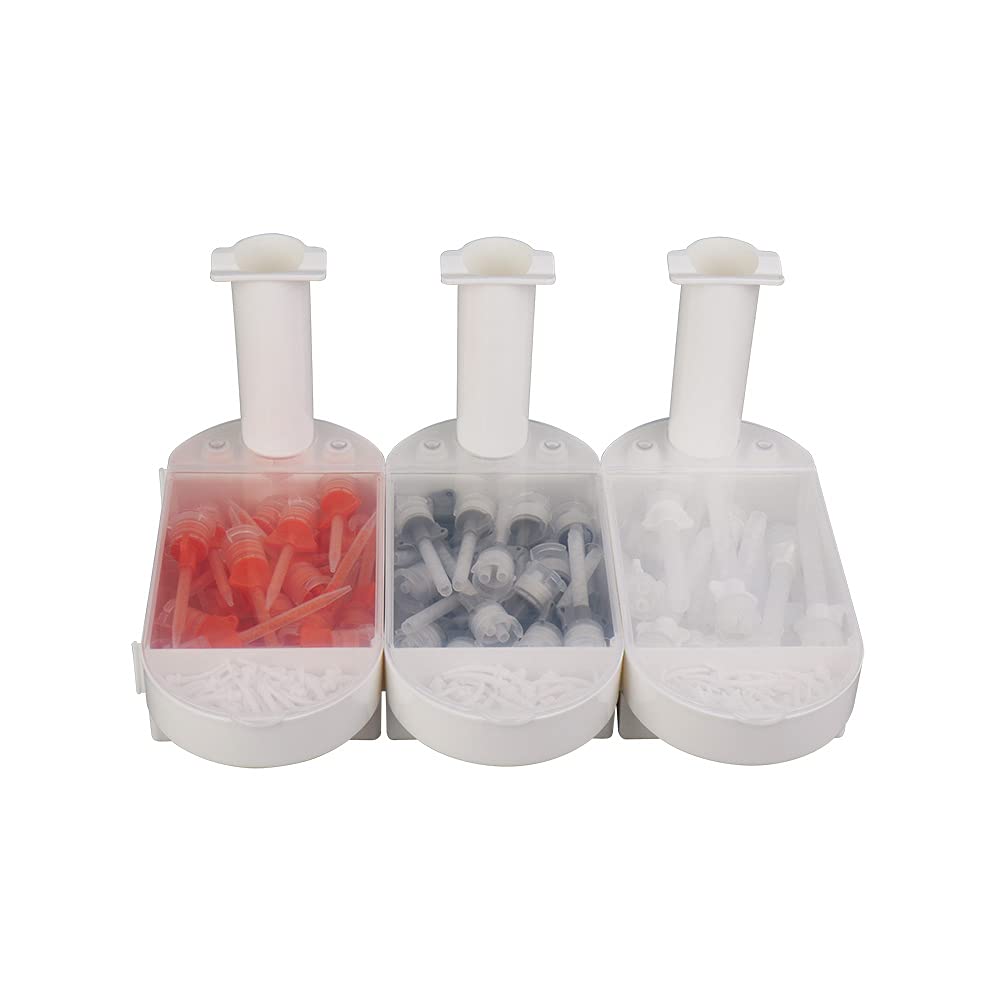 Holder for Dental Impression Dispenser Gun/Dental Mixing Tip/Dental Intra-Oral Tips Organizer…