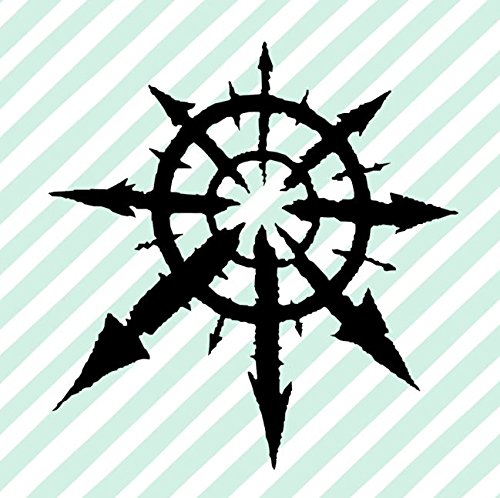 Chaos Star Warhammer Fan Art Warhammer Online Warhammer 40K Gamer Vinyl Decals