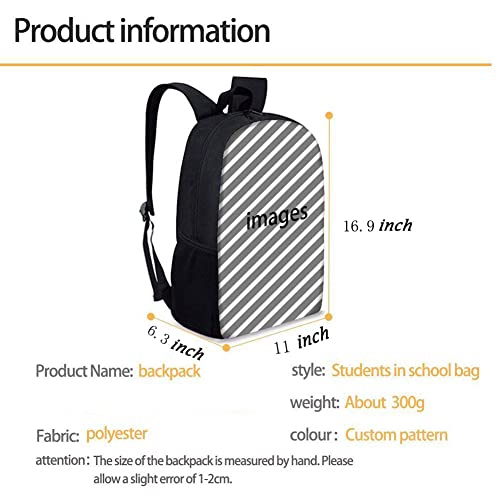 Aeoiba Colorful Video Game Laptop Computer Backpack, Multi-functional School Hiking Work Daypacks Waterproof Business Computer Backpack Bag Fit 15.6 Laptop and Notebook