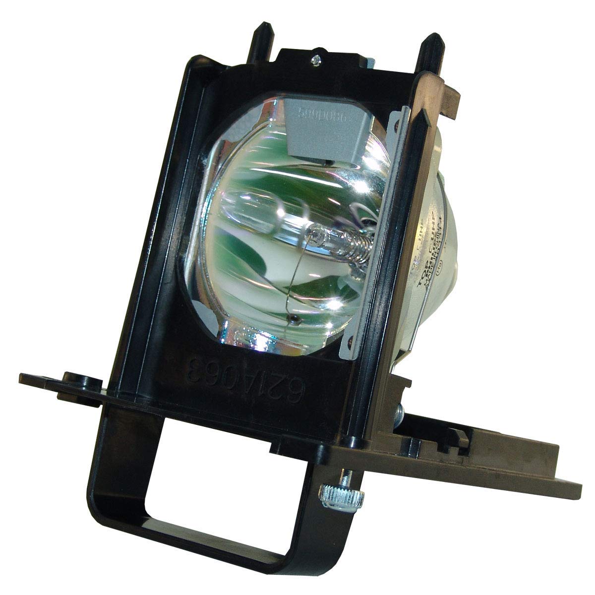 AuraBeam Professional 915B455011 Replacement Lamp with Housing for Mitsubishi WD-73640 (Original Philips Bulbs Inside)