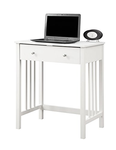 Convenience Concepts Designs2Go Mission Desk with Keyboard Drawer, White