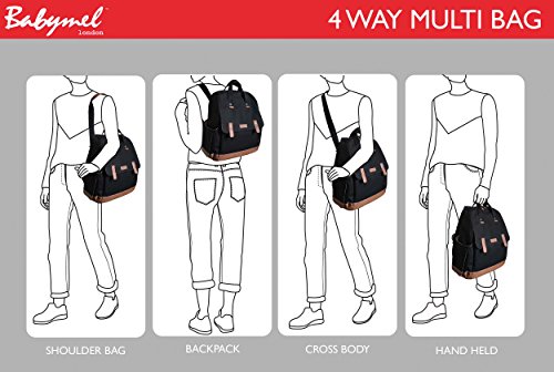 Babymel Robyn Convertible Backpack Diaper Bag
