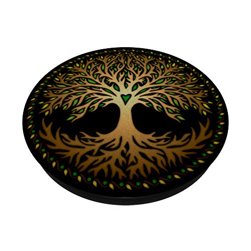 Yggdrasil, Celtic, Tree, Life, Norse, Mythology, Nature, PopSockets Swappable PopGrip