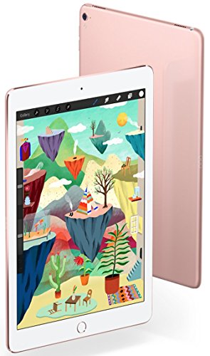 Apple iPad Pro Tablet (128GB, Wi-Fi, 9.7in) Rose (Renewed)