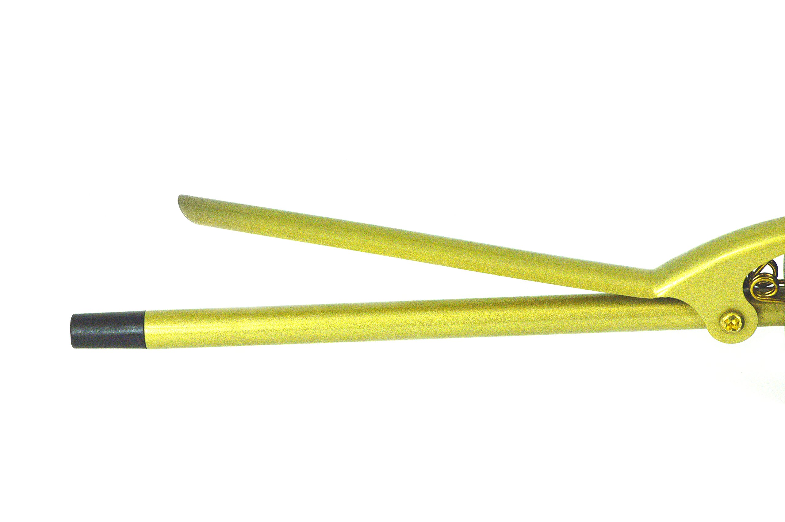 Hot and Hotter Gold Ceramic Curling Iron 1/4'' Barrel Size …
