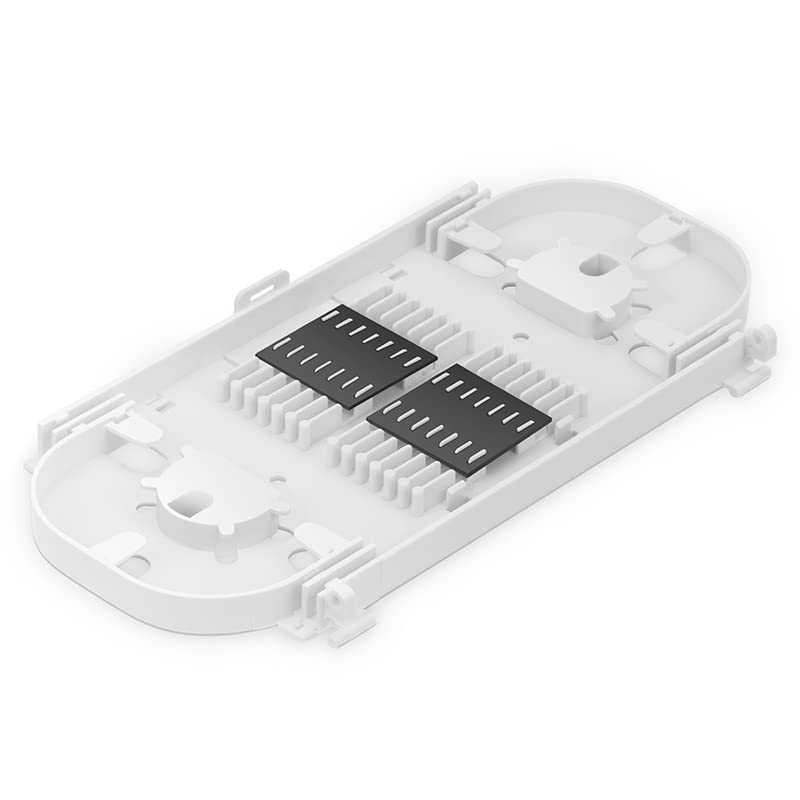 5er Link Technology 12 Strand Fiber Optic Fusion Splice Tray for Fiber Optic Cable Splices | for Fiber Optic Enclosure |