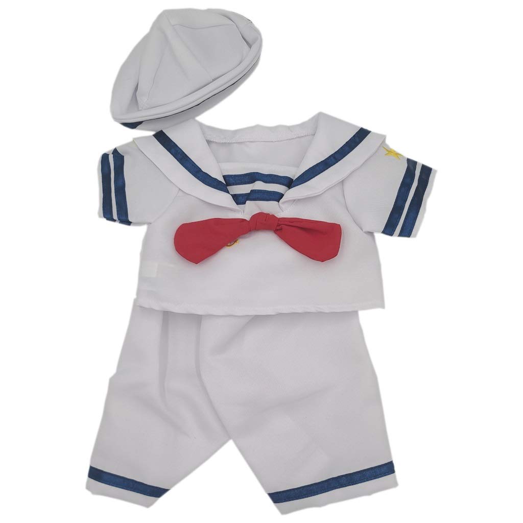 BYO-BFF Stuffed Animals Plush Toy Outfit – Sailor Boy Outfit 16”
