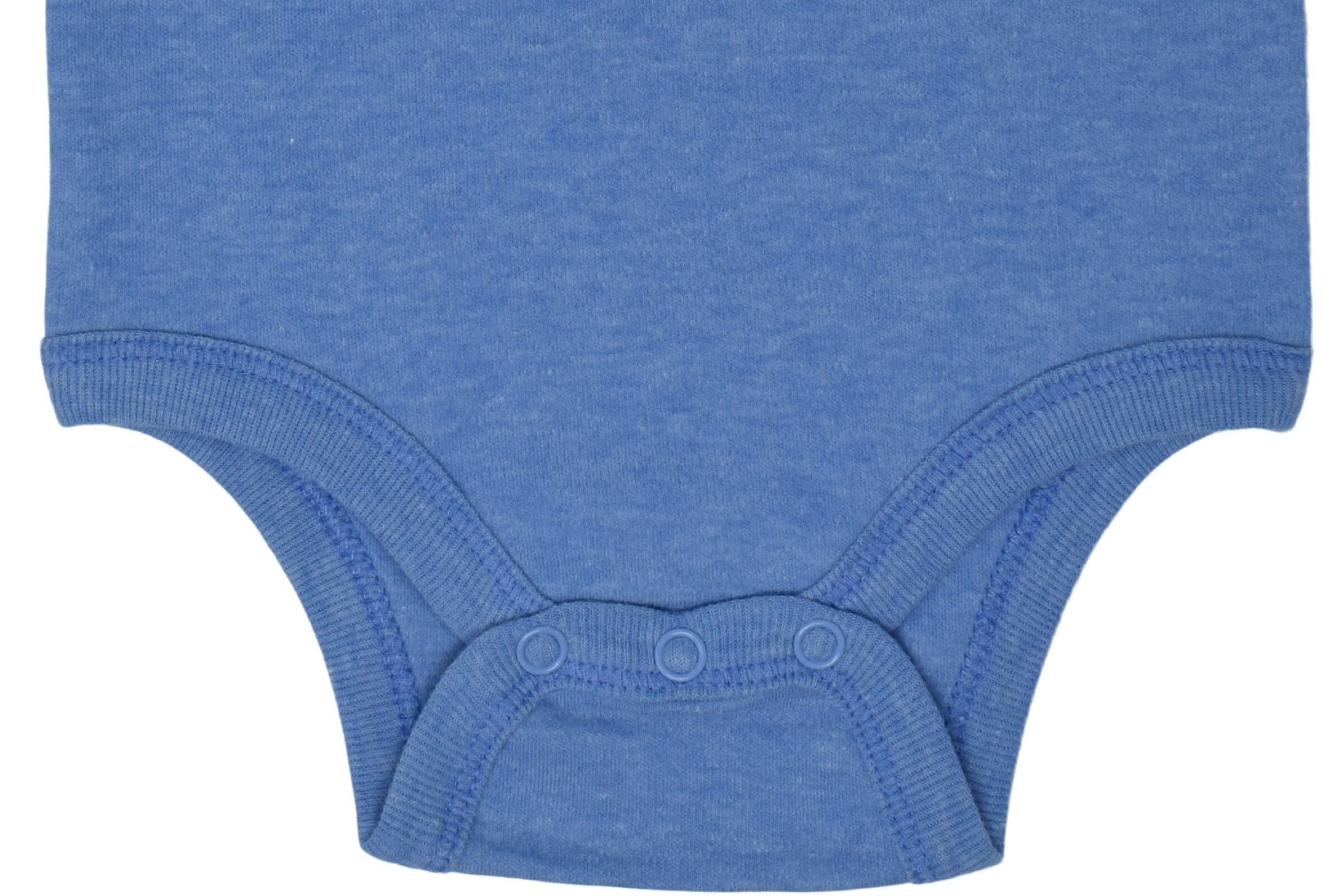 STAR WARS Baby Yoda Newborn Baby Boys 2 Pack Short Sleeve Baby Bodysuits Blue/White 3-6 Months