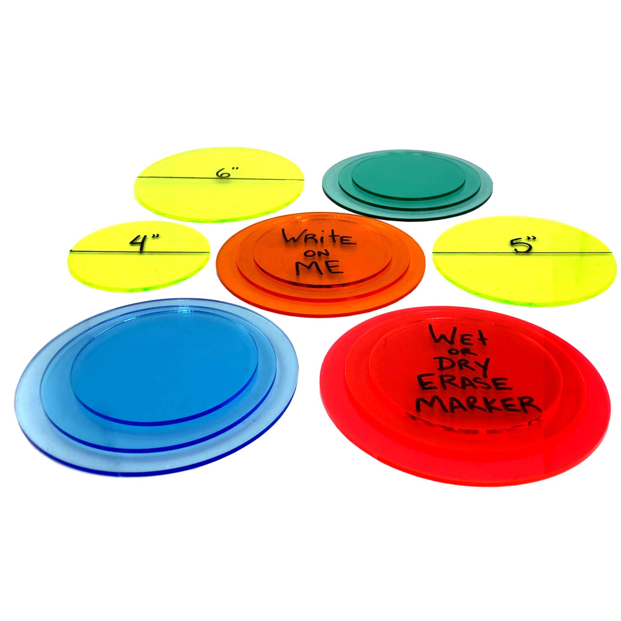 C4Labs Gigantic Monster/Character Tokens for RPG and Tabletop Games β Set of Three - Radium Pink