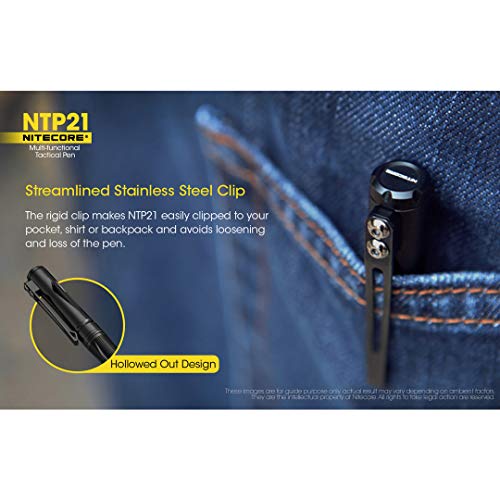 Nitecore NTP21 Multi-functional Premium Tactical Pen with LumenTac Organizer