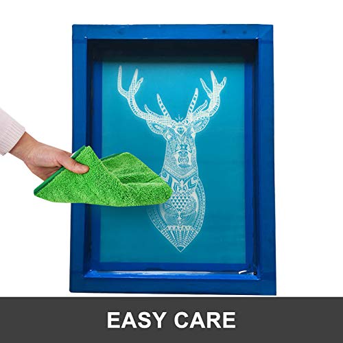 VEVOR Silk Screen Frame 6 Pieces Aluminum Silk Screen Frame 20x24 Inch Silk Screen Printing Frame with White 110 Count Mesh