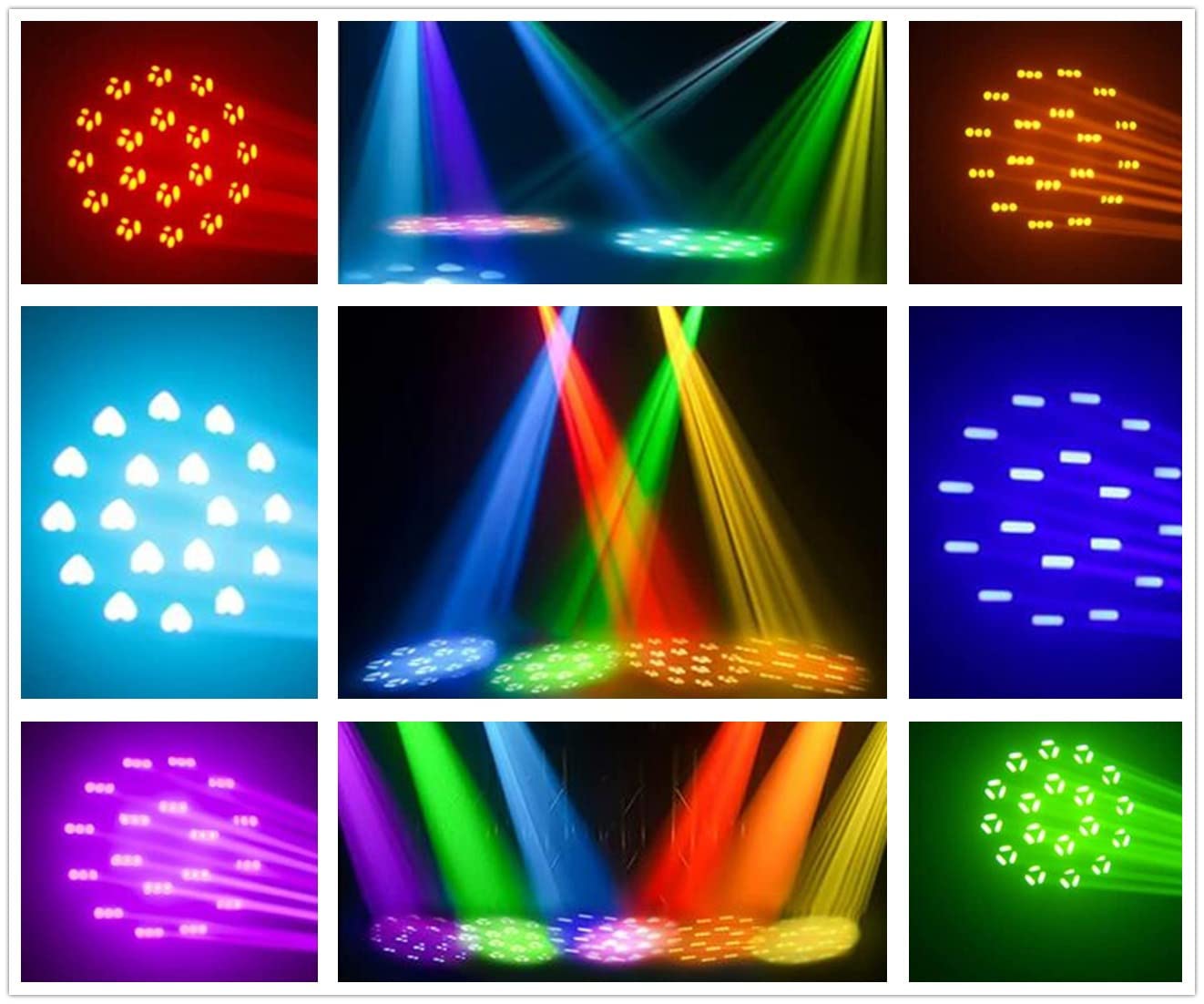 BORYLI Moving Head Light Bulb 230w for Stage Lighting (100W Beam Moving Head)