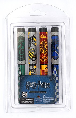 HARRY POTTER 4-Pack Ball Pen Set B, Multicolor, 1"