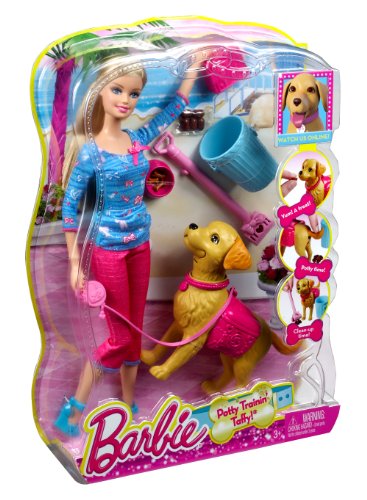 Barbie Potty Training Taffy Barbie Doll and Pet Playset