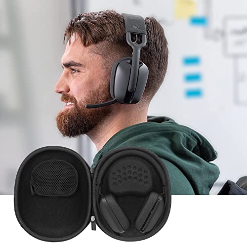 Aenllosi Hard Carrying Case Compatible with Logitech Zone Vibe 100 / 125 Wireless Headphones