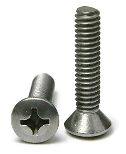 Stainless Steel Metric Phillips Oval Head Machine Screws M4-0.70 x 16M Qty 250